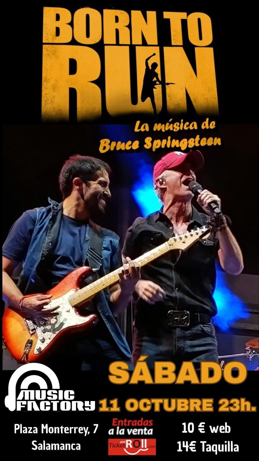 Born to Run – La música de Bruce Springsteen - Music Factory Salamanca